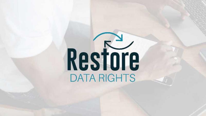 Building cyberspace back better: Introducing the #RestoreDataRights ...